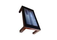 China Waterproof Study Screen Coffee Table 43'' Interactive Kiosk Multi-Touch Screen Gaming Smart Coffee Table for sale