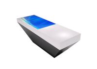 China 43'' Object Recognition Restaurants Smart Digital Interactive Multitouch Screen Coffee Table For Education for sale