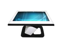 China Z Shaped Irregular Smart Screen Touch Table Multimedia AIO Touch Screen Coffee Table for sale