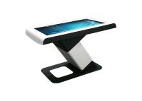 China Z Shaped Irregular Smart Screen Touch Table Multimedia AIO Touch Screen Coffee Table for sale