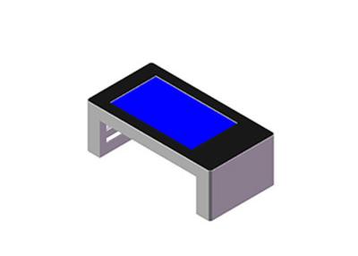 Cina Tavolino da salotto astuto LCD a 43 pollici di pubblicità PCAP con il touch screen in vendita