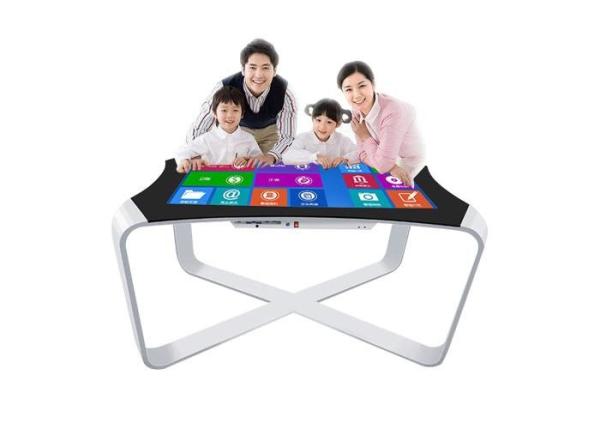 ZXTLCD 43 Inch HD smart interactive touch table multitouch coffee table computer for sale