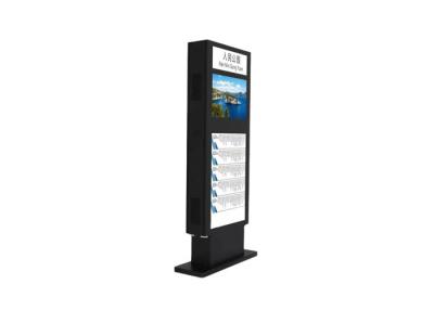 Cina Contrassegno digitale di pubblicità ultra sottile all'aperto del cavalletto a 32 pollici dell'esposizione del touch screen dell'affissione a cristalli liquidi dell'autostazione in vendita