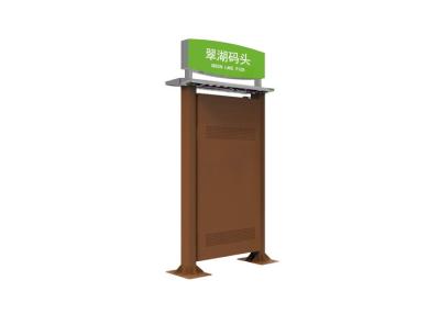 Cina Segnaletica digitale a pile all'aperto dell'esposizione dell'affissione a cristalli liquidi del pannello 4K del manifesto della stazione degli autobus del chiosco dell'affissione a cristalli liquidi all'aperto a 55 pollici in vendita