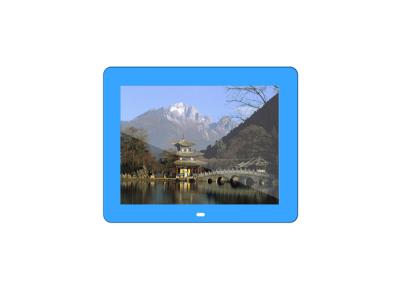 Cina Fotogramma digitale in metallo personalizzato e dimensione di 12,1 pollici con supporto per schede SD in vendita