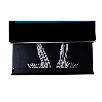 China Metal Wall Mounted Electric Mobile Phone Charging Station Digital Signage  With 21.5'' AD Screen for sale