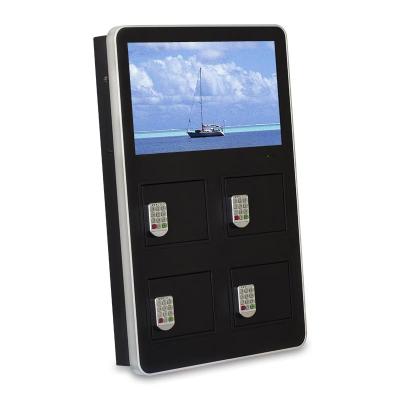 China Wall Mounted Lcd Digital Signage Display , Smart Phone Charging Station 4k Digital Signage for sale