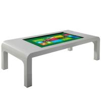 China 43 Inch Floor Stand Infrared Multi Touch10 Points  Interactive Coffee Table for sale
