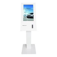China 22 Inch Windows Interactive Touch Screen Kiosk Self Service With Printer And Card Reader for sale