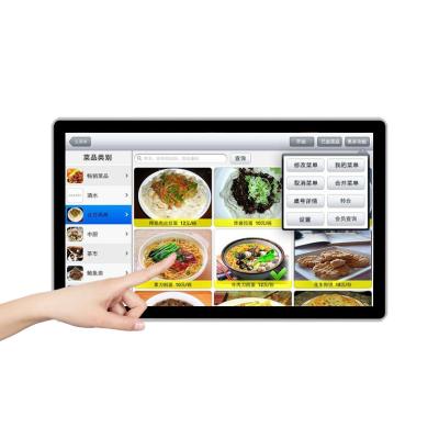 Cina Esposizione del touch screen del contrassegno di Digital della cassa del metallo grande, grande monitor a 55 pollici del touch screen di Hdmi in vendita