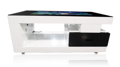 China TFT Commercial Multi Touch Screen Table 43 Inch Digital Totem Touch Smart Table   for sale