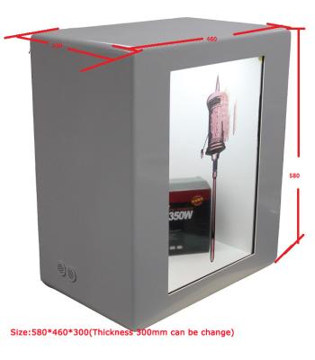Cina Scatola LCD trasparente automatica dell'interno bianca della visualizzazione a 22 pollici con la parte posteriore Shell del metallo in vendita