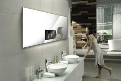 China 43 Inch Motion Sensor Wall Mount LCD Display Magic Mirror Lcd Advertising Screen for sale