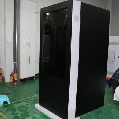 中国 インチのデジタル65のキオスクのタッチ画面、エアコンが付いているLCDの広告の表示を立てる床 販売のため