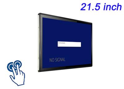 Cina 21.5 pollici touch screen incorporato per terminali di intrattenimento, cruscotti industriali, strumenti di formazione aziendale e check-in di hotel in vendita