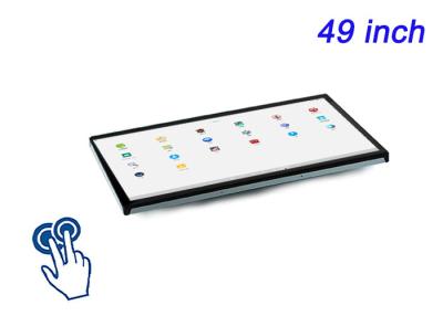 China tela sensível ao toque Android embutida de 49 polegadas para telas de cidade inteligente, interfaces de estádio, publicidade de varejo em larga escala e centros de comando à venda
