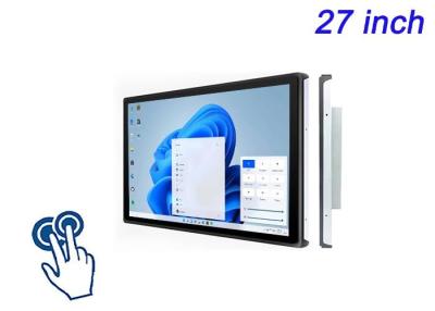 Cina 27 pollici di schermo Windows touch embedded per mostre commerciali, pubblicità interattiva, applicazioni di vendita al dettaglio di fascia alta e sistemi di comando in vendita