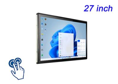 Cina 27 pollici di schermo Windows touch embedded per mostre commerciali, pubblicità interattiva, applicazioni di vendita al dettaglio di fascia alta e sistemi di comando in vendita
