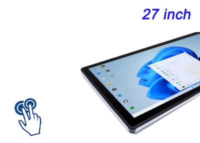 Cina 27 pollici di schermo Windows touch embedded per mostre commerciali, pubblicità interattiva, applicazioni di vendita al dettaglio di fascia alta e sistemi di comando in vendita
