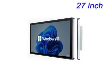 Cina 27 pollici di schermo Windows incorporato per la pubblicità digitale, i display delle fiere, i cruscotti logistici e le sale di comando in vendita