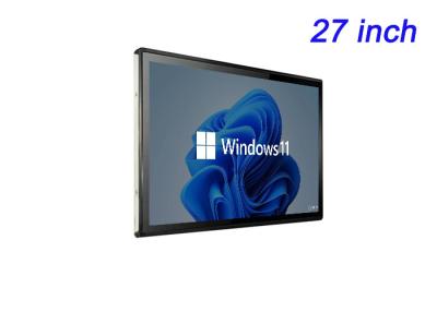 Cina 27 pollici di schermo Windows incorporato per la pubblicità digitale, i display delle fiere, i cruscotti logistici e le sale di comando in vendita