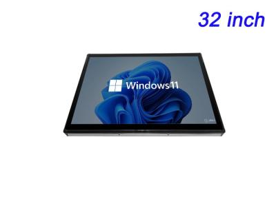 Cina Monitor integrato Windows da 32 pollici per sistemi di sorveglianza, display aeroportuali, pannelli di trasporto pubblico e monitoraggio industriale in vendita