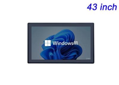 Cina Schermo incorporato Windows da 43 pollici per infrastrutture intelligenti, schermi da stadio, pubblicità immersiva e centri di controllo in vendita