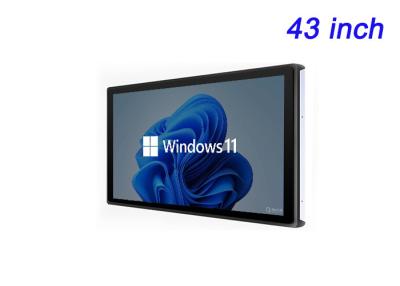 Cina Schermo incorporato Windows da 43 pollici per infrastrutture intelligenti, schermi da stadio, pubblicità immersiva e centri di controllo in vendita