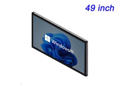 Cina Display Windows Touch Embedded da 49 pollici per giochi immersivi, segnaletica digitale a grande formato, centri di comando e controllo e display interattivi di fascia alta in vendita