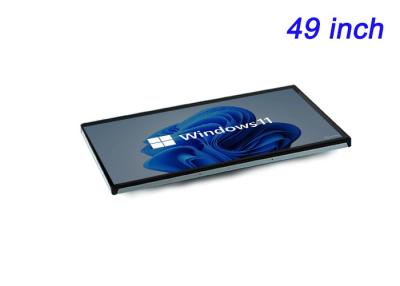 Cina Display Windows Touch Embedded da 49 pollici per giochi immersivi, segnaletica digitale a grande formato, centri di comando e controllo e display interattivi di fascia alta in vendita