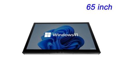 Cina Display touch integrato Windows da 65 pollici per reti di segnaletica digitale, applicazioni della sala di controllo, esperienze immersive e presentazioni ad alto impatto in vendita