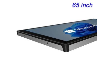 Cina Display touch integrato Windows da 65 pollici per reti di segnaletica digitale, applicazioni della sala di controllo, esperienze immersive e presentazioni ad alto impatto in vendita