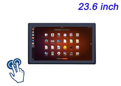 Cina 23.6 pollici Linux touch screen embedded per macchine CNC, applicazioni Smart City, sistemi di monitoraggio ospedalieri e stand espositivi in vendita