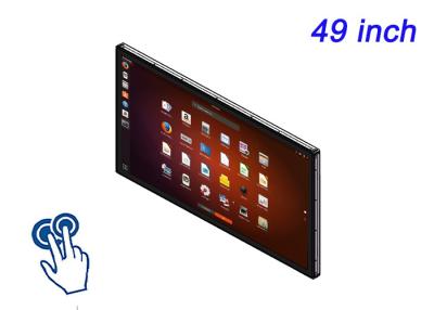 Cina Display touch Linux incorporato da 49 pollici per segnaletica digitale, soluzioni per riunioni aziendali, monitoraggio delle strutture e dashboard di trasporto in vendita