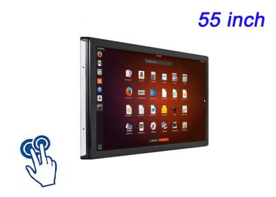Cina 55 pollici Linux touch screen incorporato per la pubblicità al dettaglio di fascia alta, centri di comando, interfacce museali e soluzioni di gioco immersive in vendita
