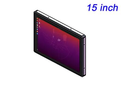 Cina Display integrato Linux da 15 pollici per interfacce di trasporto, segnaletica digitale, cruscotti di produzione e gestione delle strutture in vendita