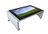 China 43 inch coffee touch table can play table games/PCAP touch/interactive touch screen touch table for sale
