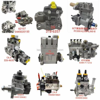 Cina Pompa di iniezione di carburante per escavatore C-7 C9 319-0675 per pompa di carburante per motore Caterpillar E325d E330d E336d in vendita