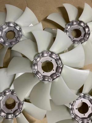 中国 建設工事 エグババター 扇風機 フレッド 冷却 6 孔 9 扇風機 ボルボ Ec700/Ec750 D16e 販売のため
