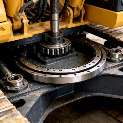 China PC56-7 SK60-8 Excavator Spare Parts Swing Bearing Slewing Ring Bearings Compatible with Komatsu PC56-7 Equipment for sale