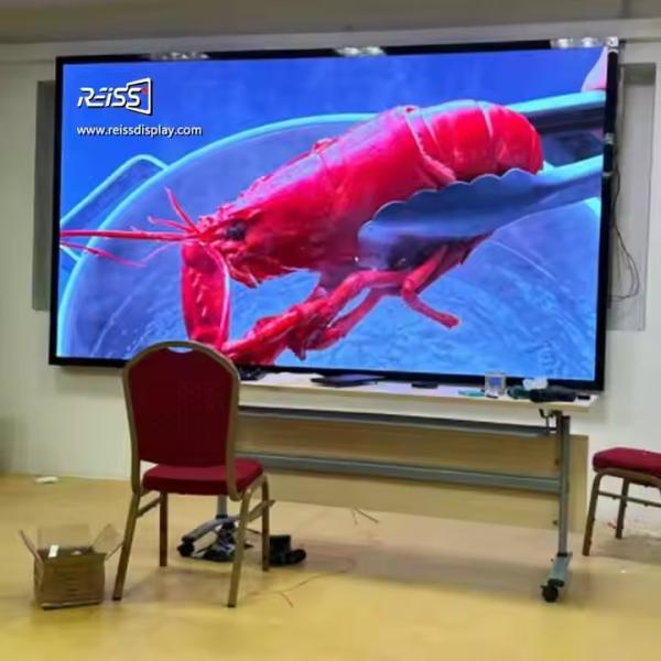 Quality REISS Ultra Thin Small Pixel Pitch 16:9 Low Cost Front Service LED Video Wall for 2K/4K/8K LED TV for sale