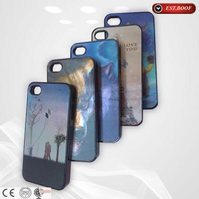 중국 3D Iphone 5s 플라스틱 매우 얇은 전화 상자 다채로운 만화 뒤 전화 덮개 판매용