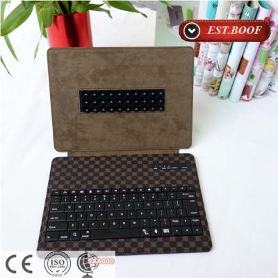 Cina 7,0 - cassa a 10.1 pollici della tastiera della compressa di Bluetooth del cuoio dell'unità di elaborazione della radio per Ipad in vendita
