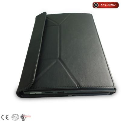 Cina L'unità di elaborazione riveste di pelle le casse adatte della tastiera di Eco per la compressa/Ipad di Samsung in vendita