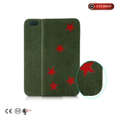 Cina Casse del cuoio di iPhone di Iphone 4/4S/5/5C Apple, copertura verde del telefono di vibrazione di Iphone in vendita