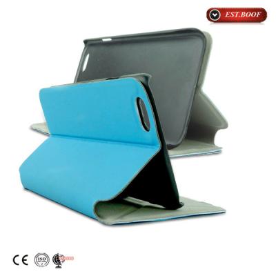 Cina Il cuoio di Apple Iphone del libro blu di stile di affari riveste la polvere anti- per Iphone in vendita