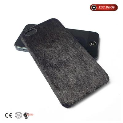 Cina Casi di cuoio del telefono cellulare di Apple Iphone del crine di cavallo con il bello Outlook in vendita