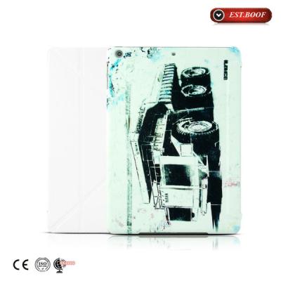 Cina Il mini cuoio di Microfiber del iPad molle del rivestimento riguarda la piegatura magnetica dei trasformatori in vendita