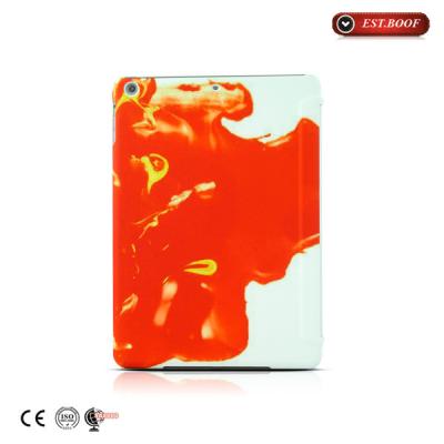 Cina Coperture del cuoio di Ipad dei trasformatori mini con il rivestimento molle di Microfiber dell'illustrazione variopinta in vendita