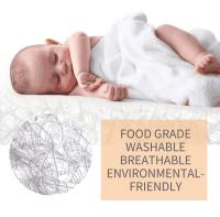 China Standard Crib Size White Removable Crib Mattress for sale